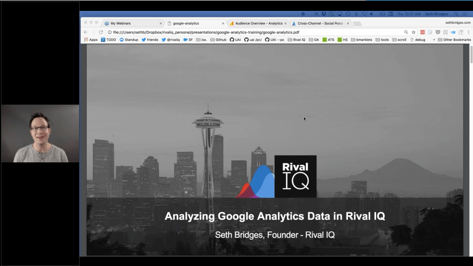 Google Analytics in Rival IQ: A Training Webinar | Rival IQ
