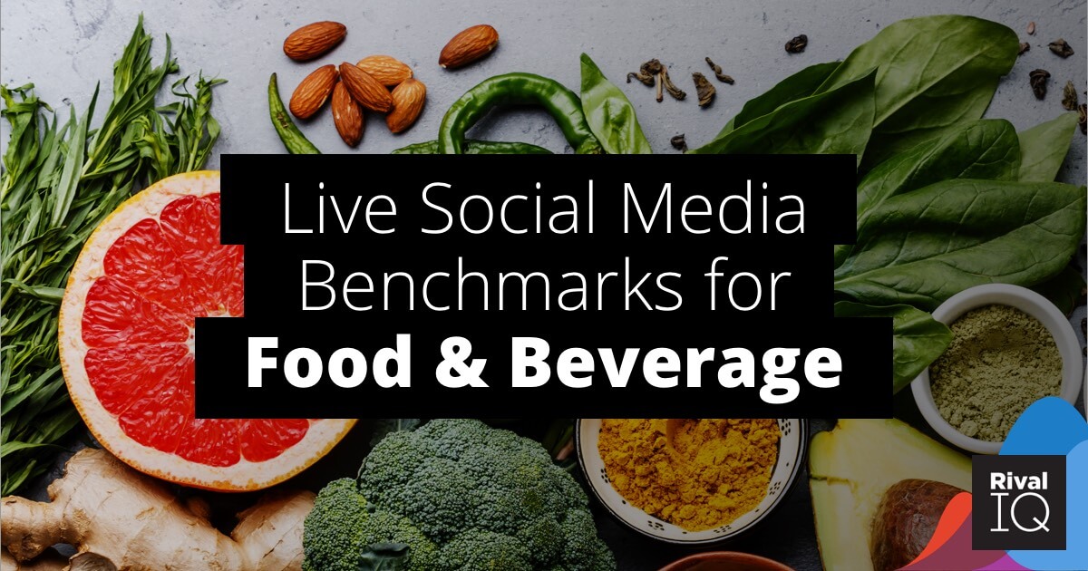 Food & Beverage Social Media Benchmarks | Rival IQ