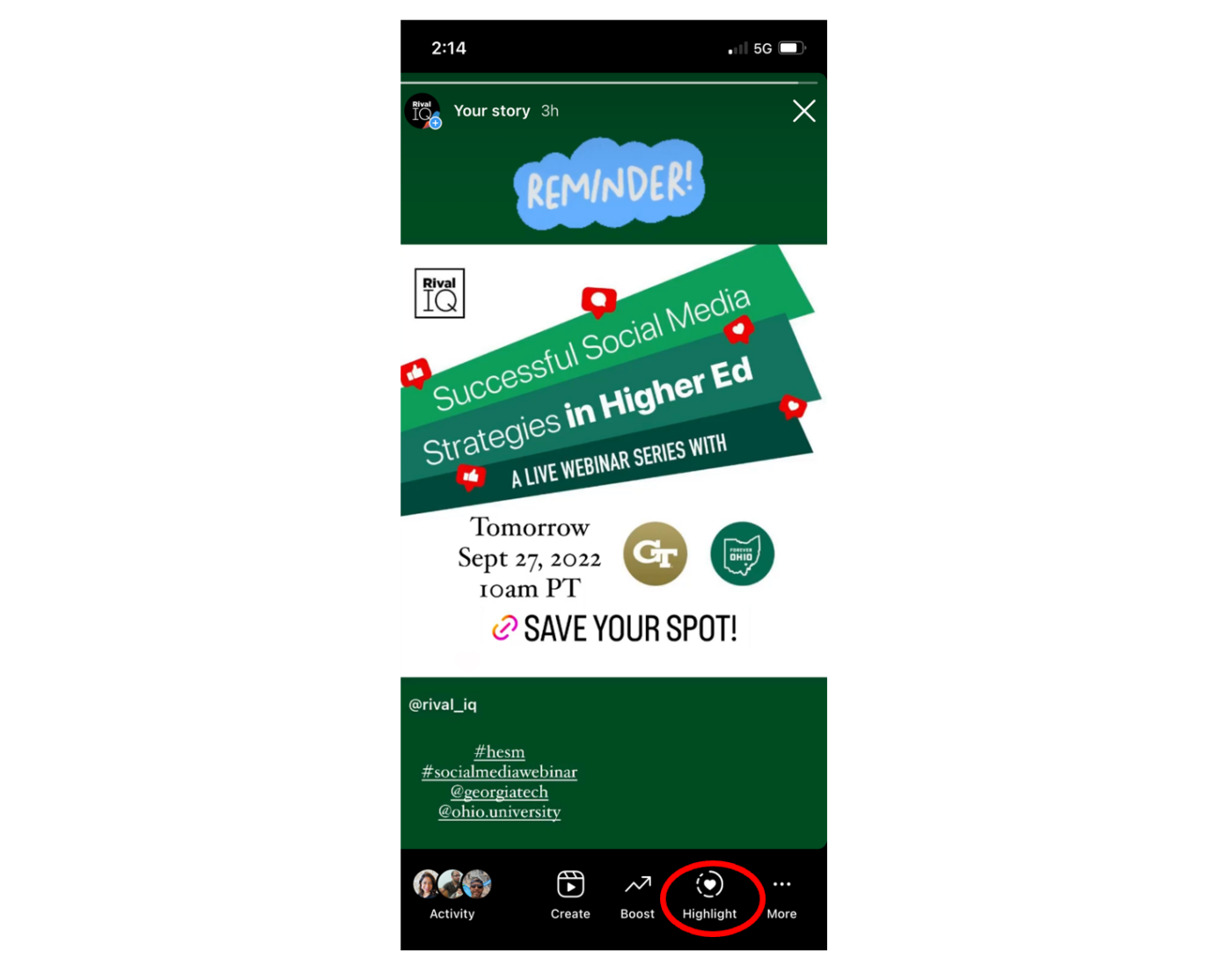 The Ultimate Guide to Instagram Stories Highlights | Rival IQ