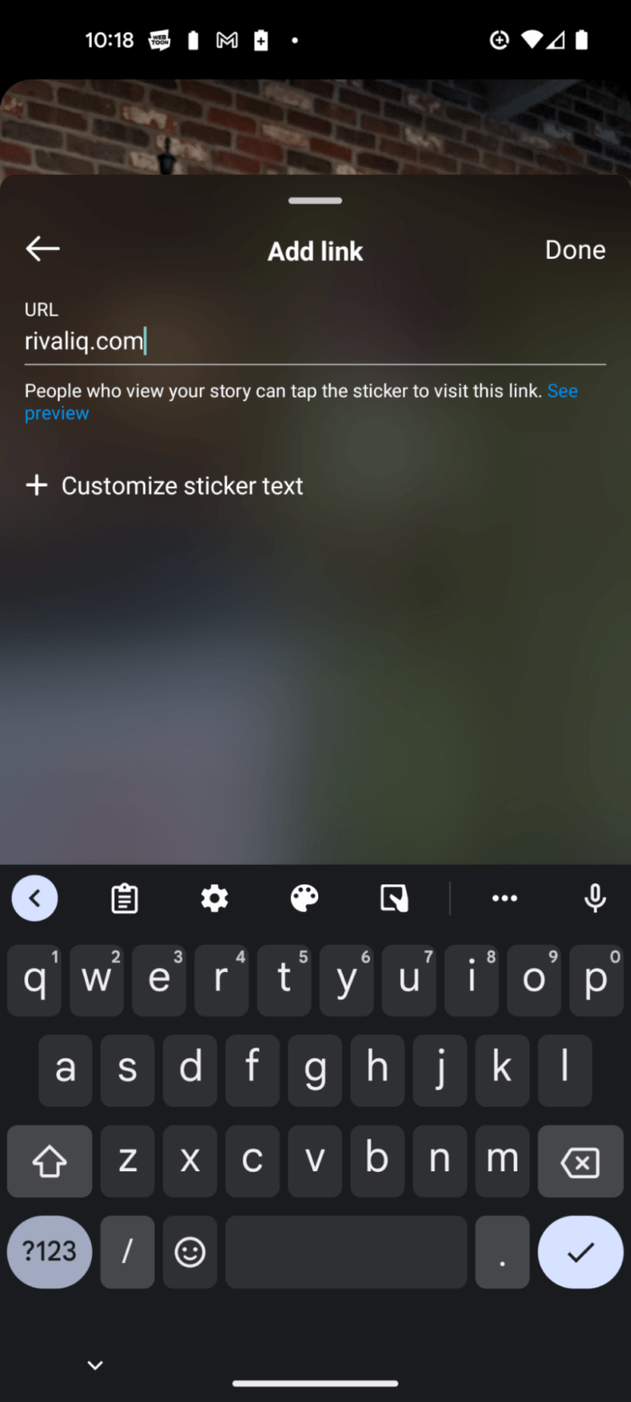 How to Use the Instagram Stories Link Sticker