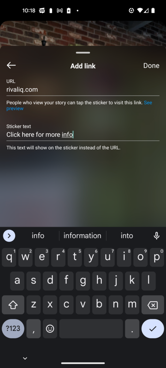 How to Use the Instagram Stories Link Sticker