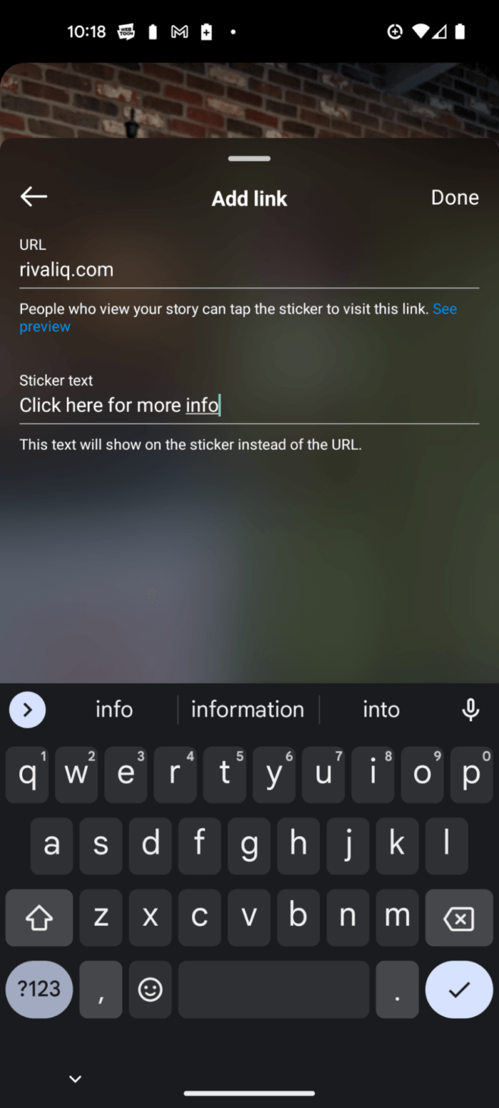How to Use the Instagram Stories Link Sticker